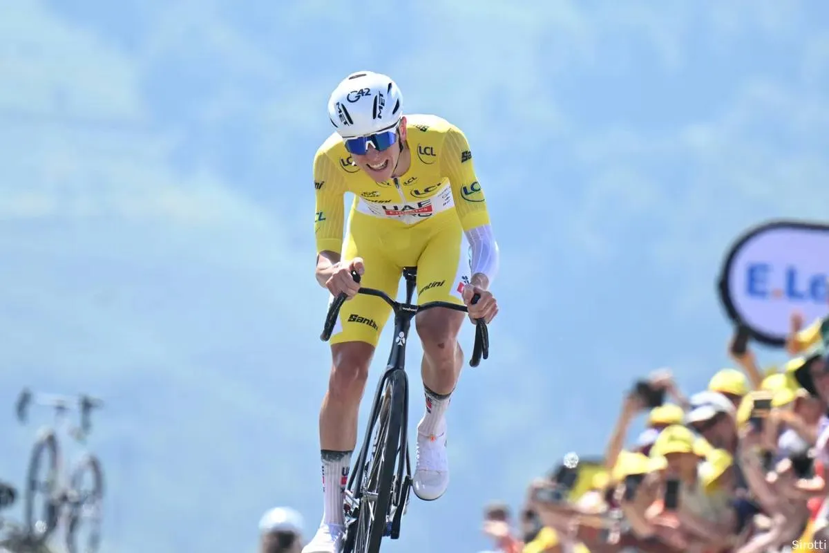 Pogacar without TT helmet, TT handlebars, and earpieces was a choice ...