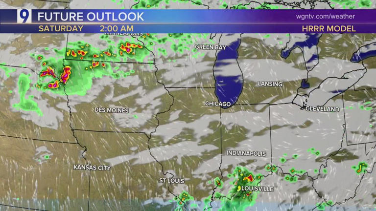 Severe Weather Timeline: Tracking Saturday storms in Chicagoland