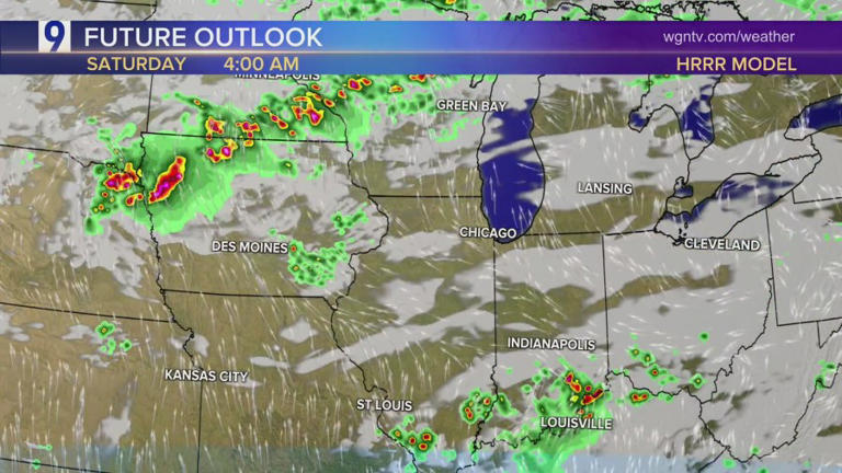Severe Weather Timeline: Tracking Saturday storms in Chicagoland