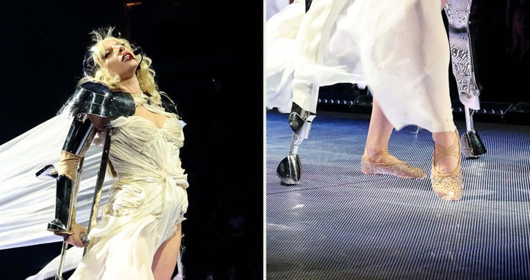 Lady Gaga's ‘Mayhem Ball' Tour Footwear Features Custom Crystal Boots ...