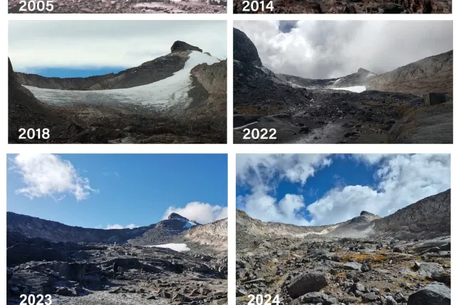 Colombia perdió 6,8 % de sus glaciares en dos años: el Nevado Santa ...