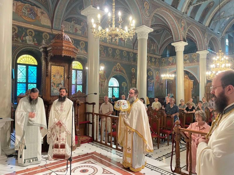 Χαλκίδα: Λαμπρός εορτασμός για τον Άγιο Αιμιλιανό στον Μητροπολιτικό Ναό