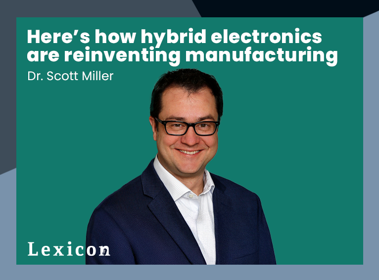 Printing the future: Scott Miller on the power of hybrid electronics