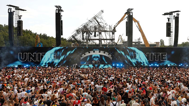 Belgium's Tomorrowland festival opens after massive fire destroyed main ...