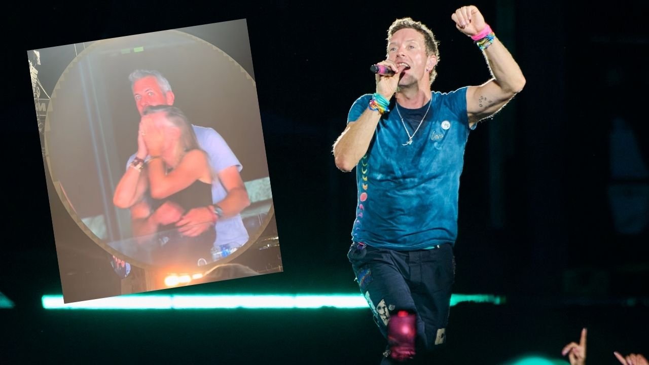 To ona nagrała Andy'ego Byrona z kochanką na koncercie Coldplay. "Czuję ...