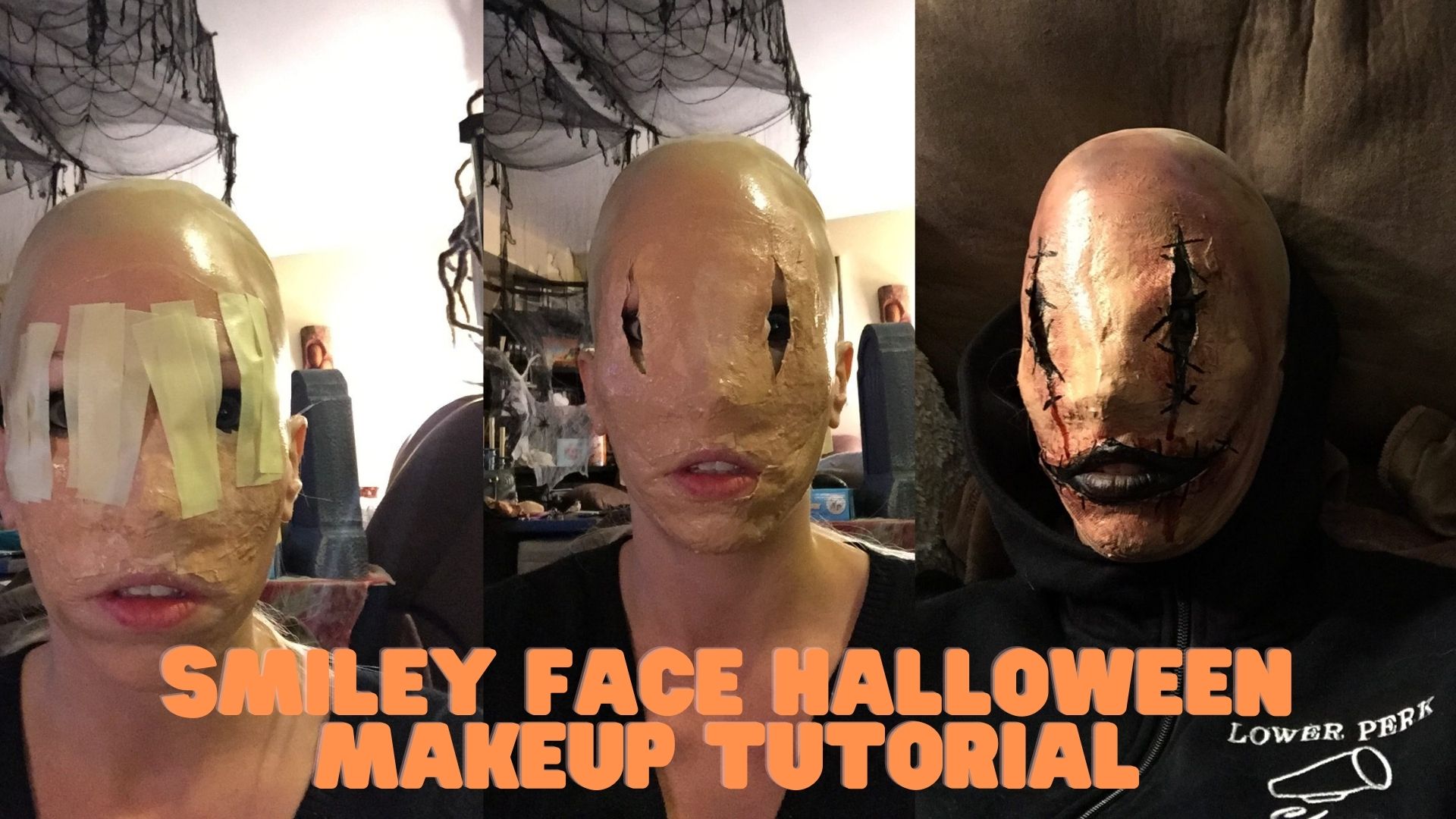 Smiley Face Halloween Makeup Tutorial