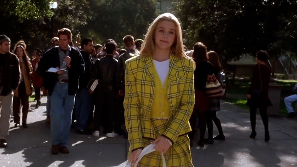 Remember Cher’s plaid yellow blazer in ‘Clueless’?