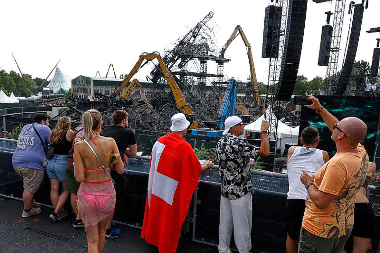 Belgium's Tomorrowland festival opens after massive fire destroyed main ...