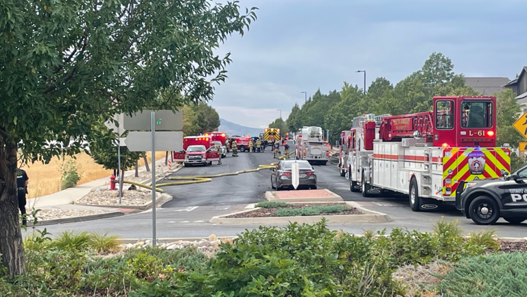 3 killed, 1 airlifted after fire engulfs West Jordan home, investigation treated as a crime scene