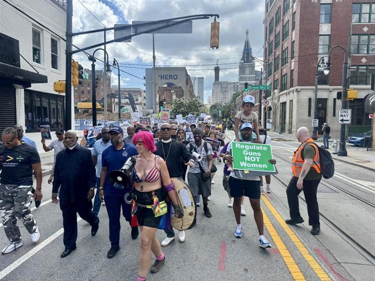 Demonstrators rally across Georgia for 'Good Trouble Day' in honor of ...