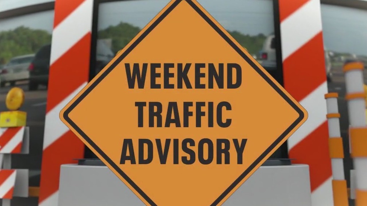 Lane narrowing on part of Loop 101 this weekend