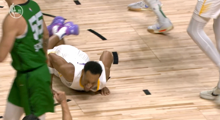 Lakers’ Darius Bazley leaves summer league game in wheelchair after ...