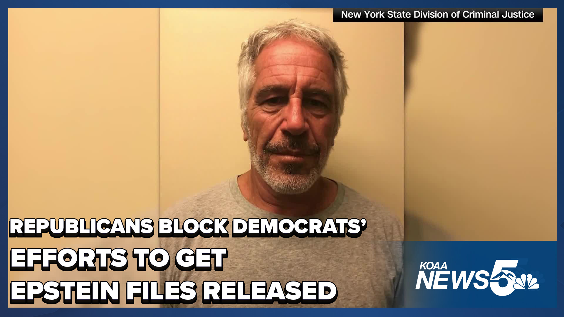 Republicans block Democrats' efforts to get the Epstein Files released ...