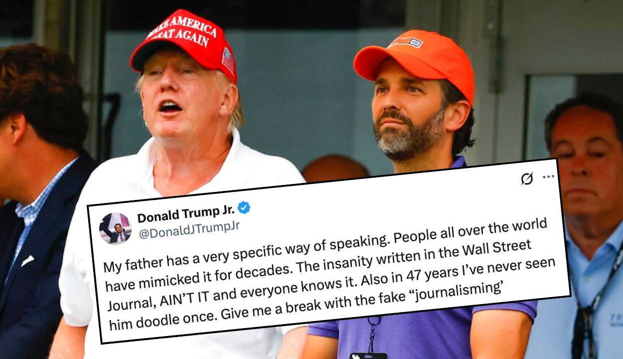Donald Trump Jr. Rushes to Defend Dad After WSJ’s Epstein Report: ‘I’ve ...