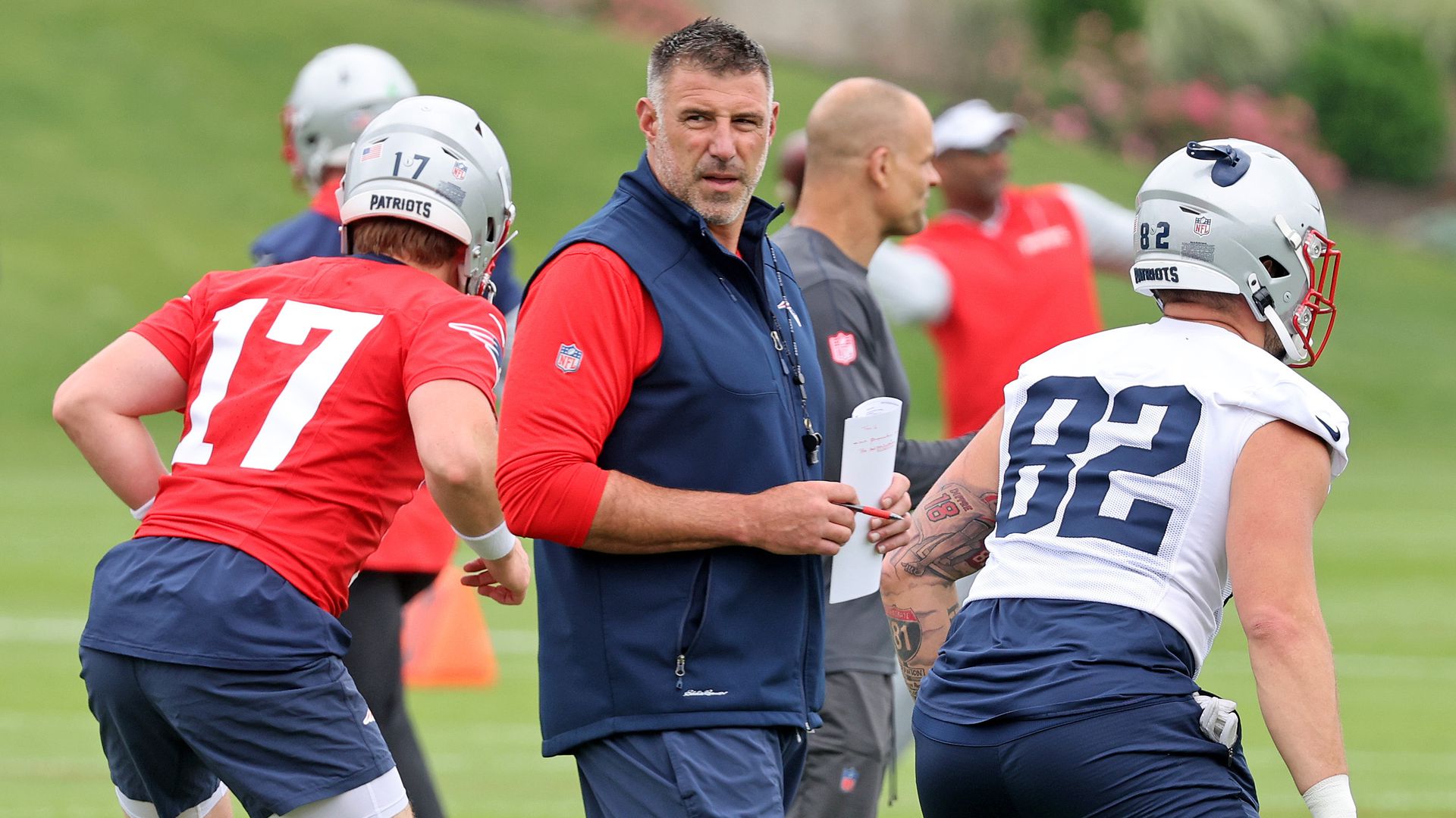 New England Patriots links 7/18/25 - Packing for camp: Questions ...