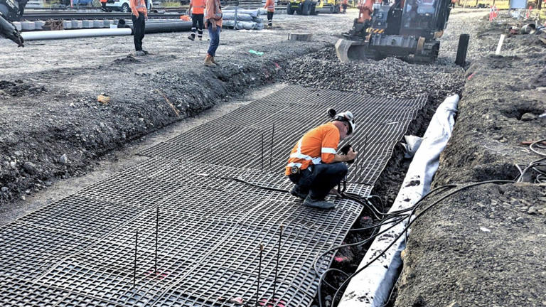 Australia turns scrap rubber into rail armor in clever track-stabilizing trial