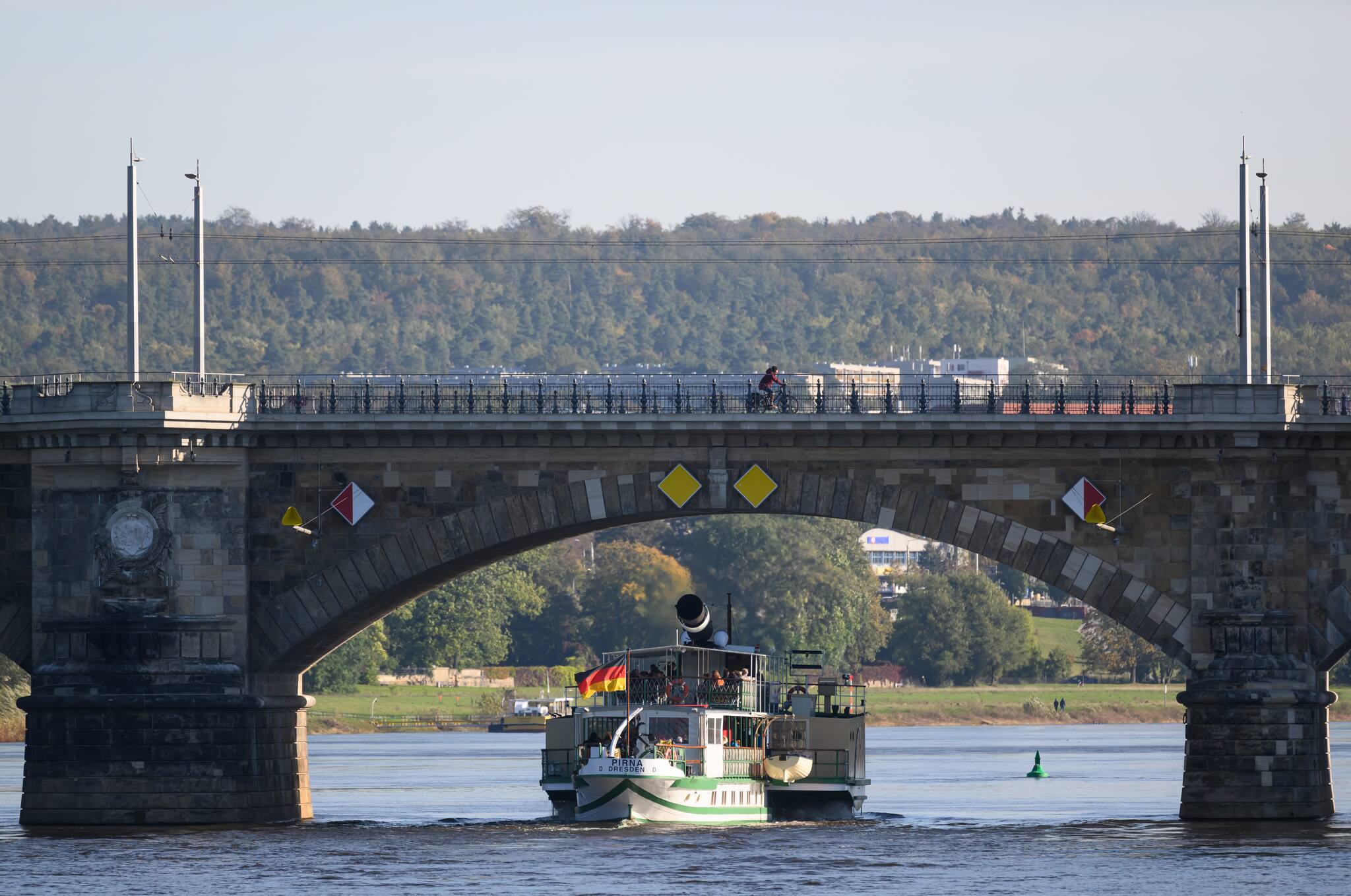 Schlösserfahrten von Dresden nach Pillnitz kehren zurück