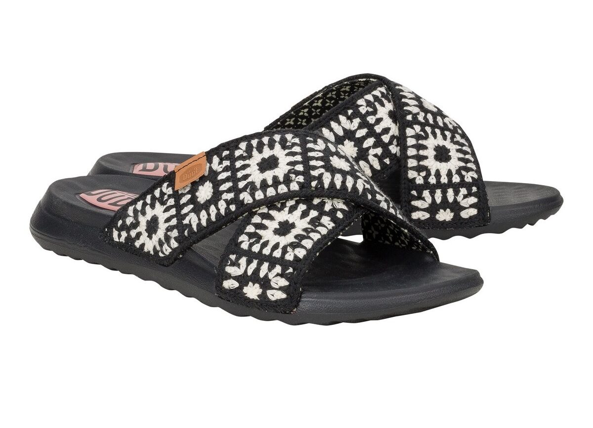 Video – Le Christi slide cottage crochet Hey Dude sono le ciabatte del ...