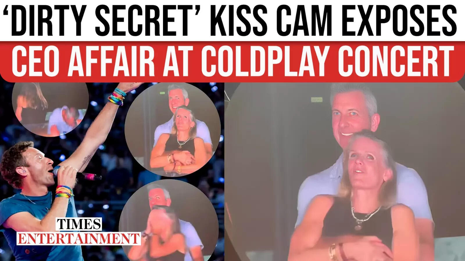 Coldplay ‘Kiss Cam’ EXPOSES CEO’s Secret Romance With HR Chief