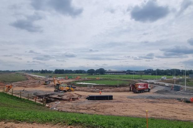 Newby West Roundabout 'on track' to open at the end of August