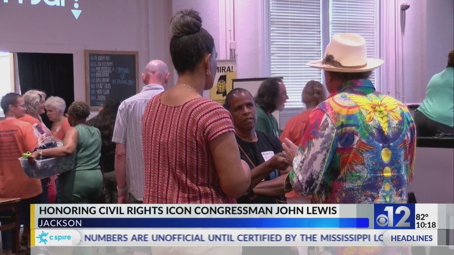Event honors former Congressman John Lewis in Jackson