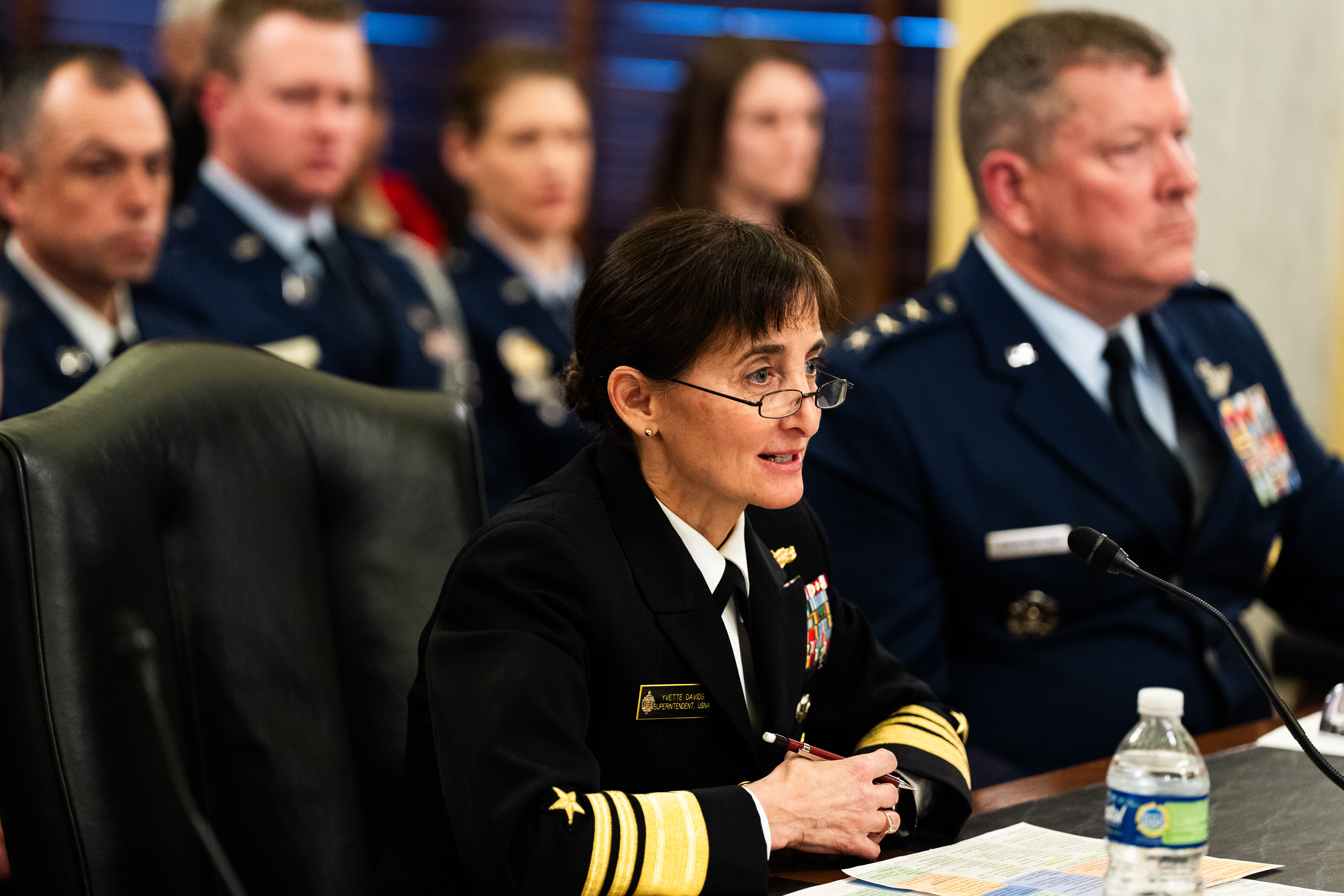 Hegseth removes first female superintendent in shake-up at Naval Academy