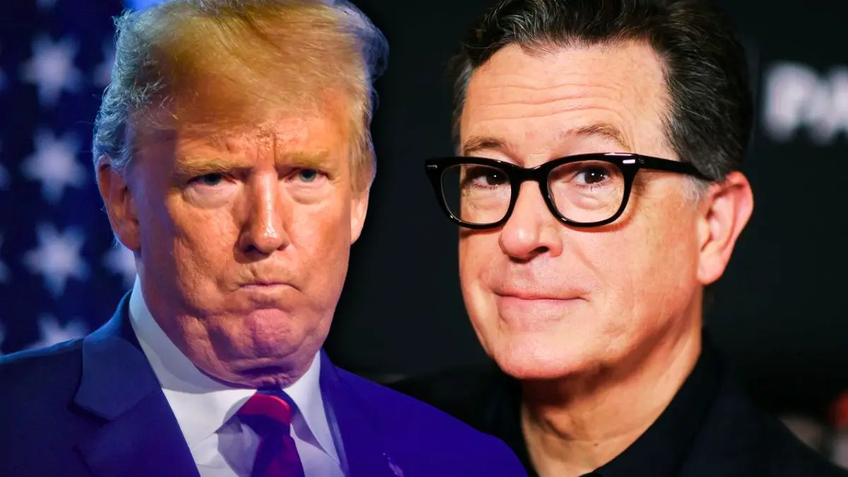 Donald Trump slams Stephen Colbert (again) as ‘pathetic trainwreck ...