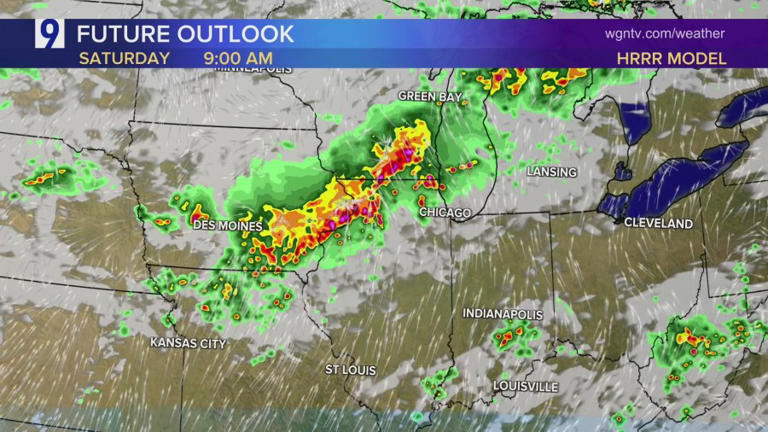 Severe Weather Timeline: Tracking Saturday morning storms in Chicagoland