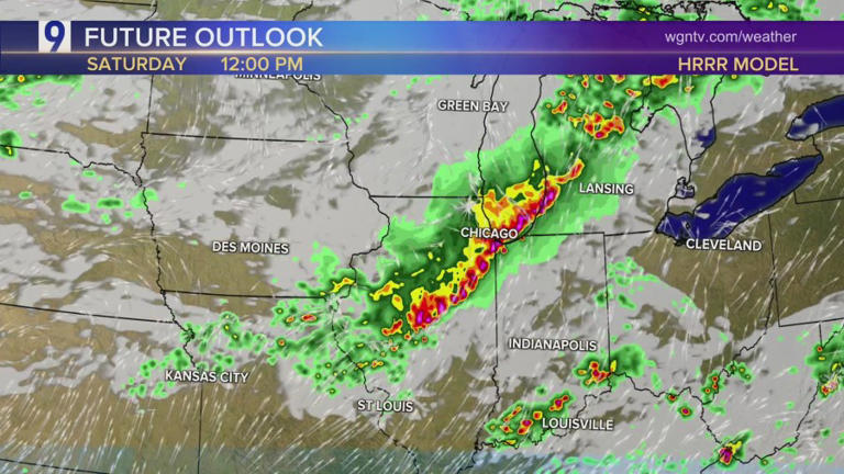 Severe Weather Timeline: Tracking Saturday storms in Chicagoland