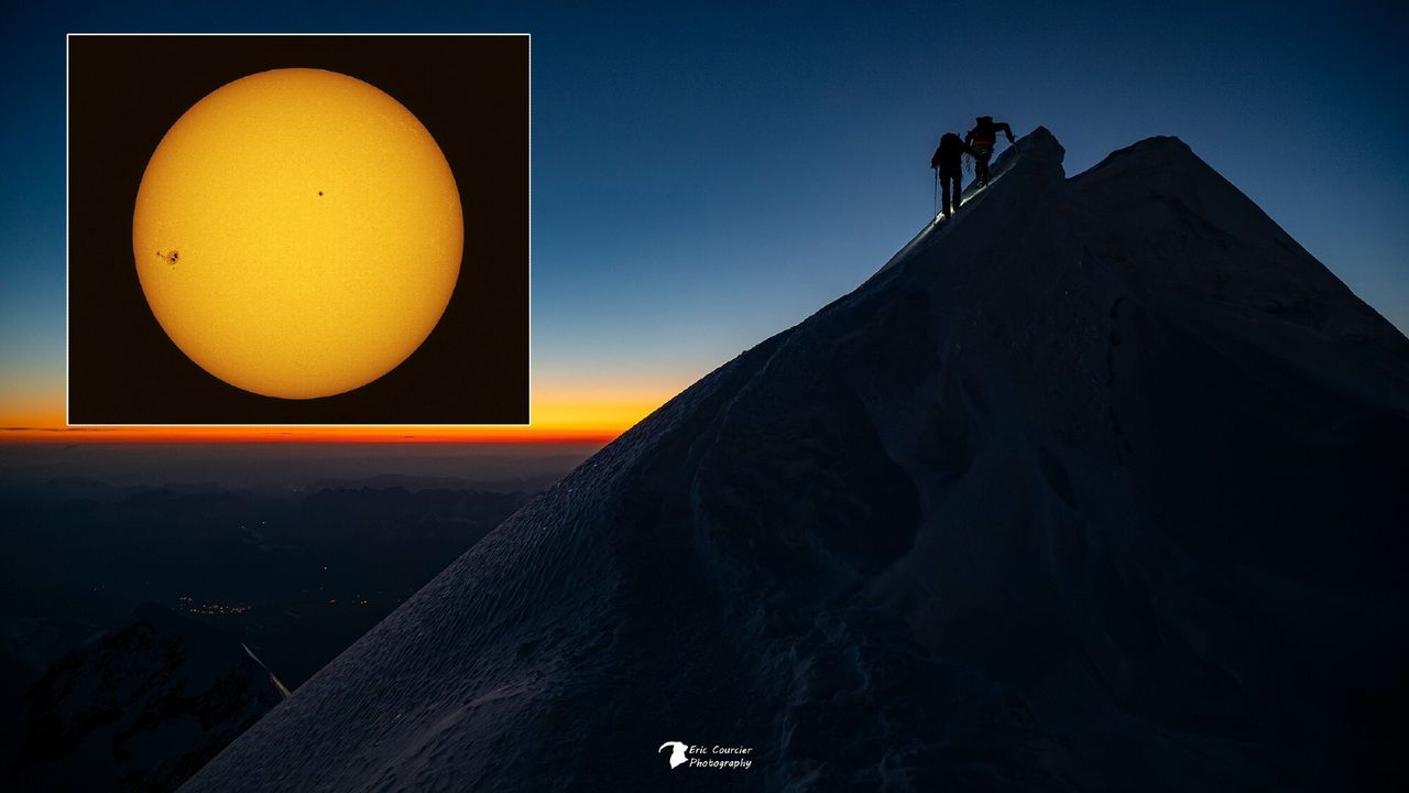 Record-breaking high-altitude shot of sun's surface captured from one ...
