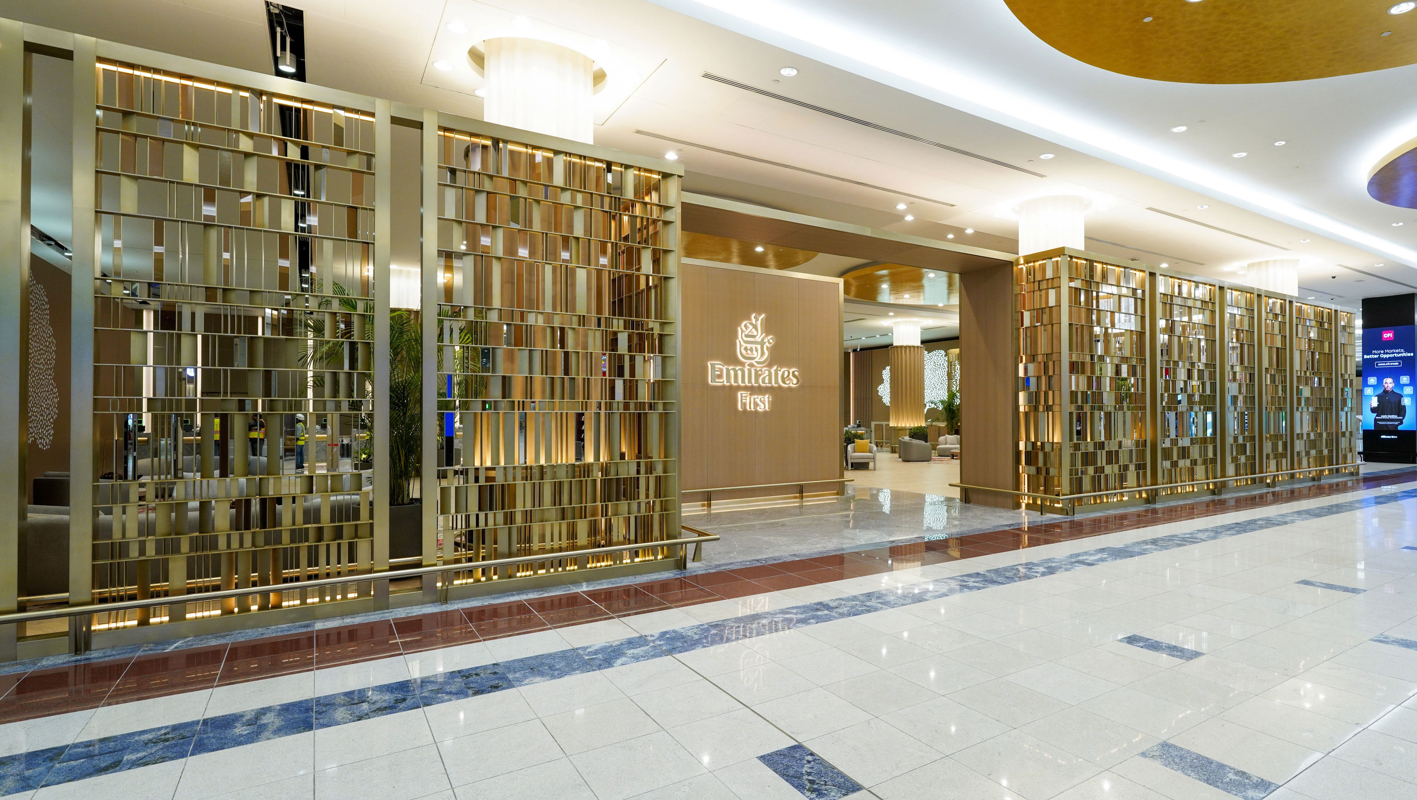 Emirates Opens New First Class Check-In in Dubai