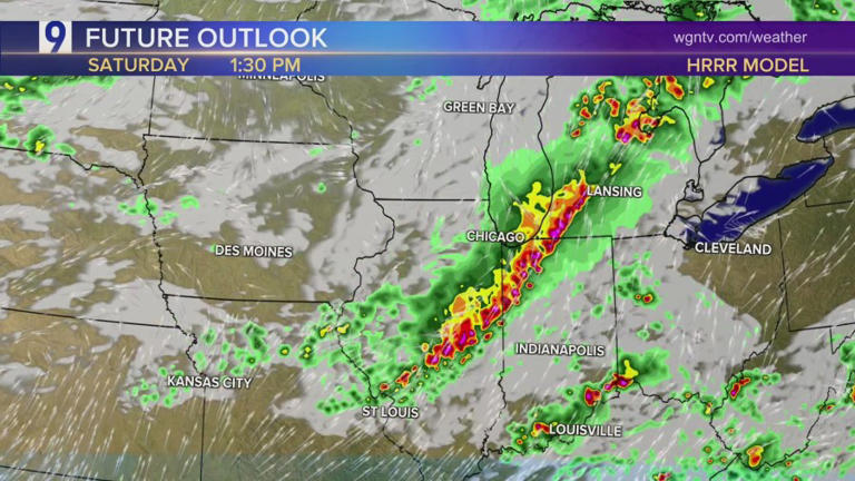 Severe Weather Timeline: Tracking Saturday storms in Chicagoland