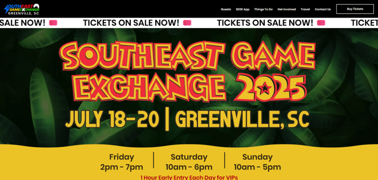 Thousands attend Southeast Game Exchange in Greenville