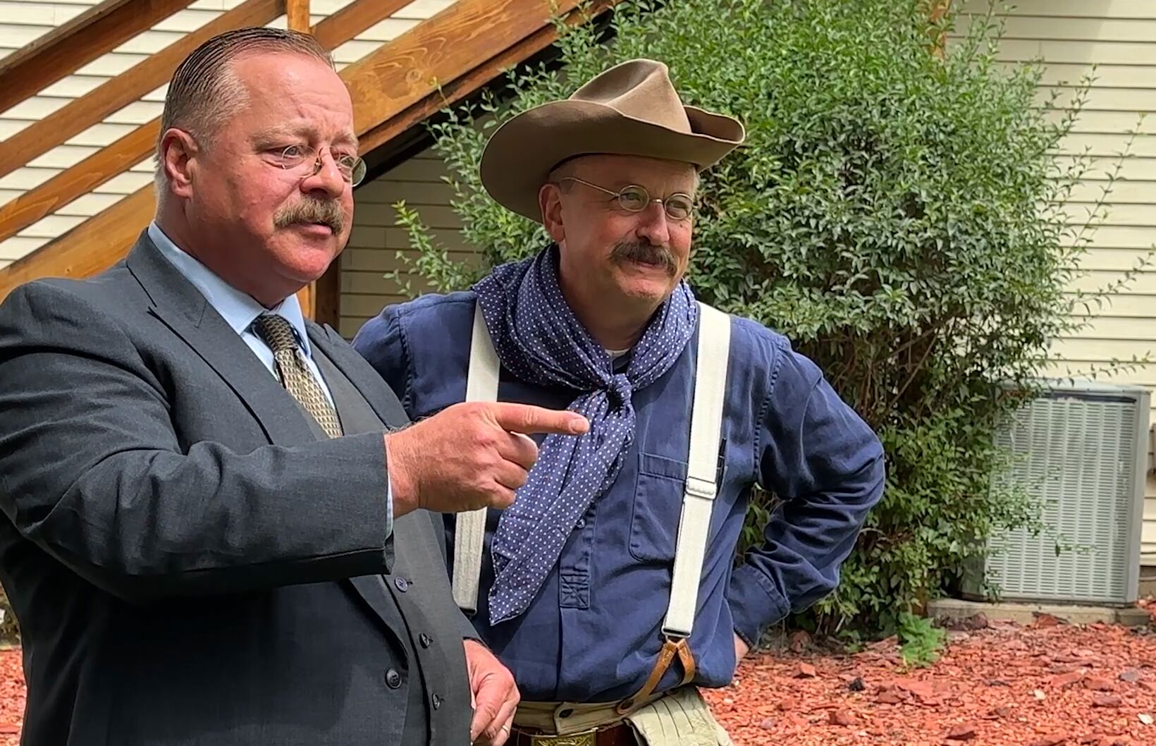 Seeing Double: Dozens of Theodore Roosevelt ‘reprisors’ spend the ...