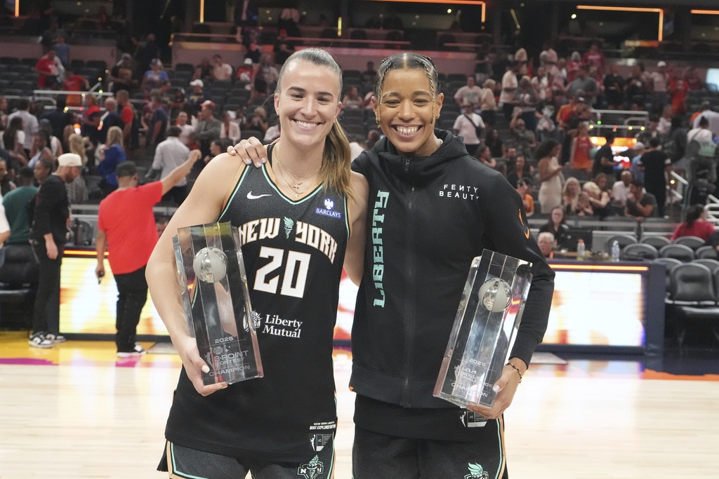 Ionescu wins 3-point contest, Cloud claims skills competition in ...