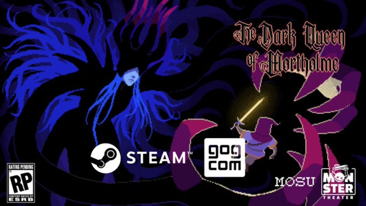 The Dark Queen of Mortholme Crowns Steam and GOG on August 15