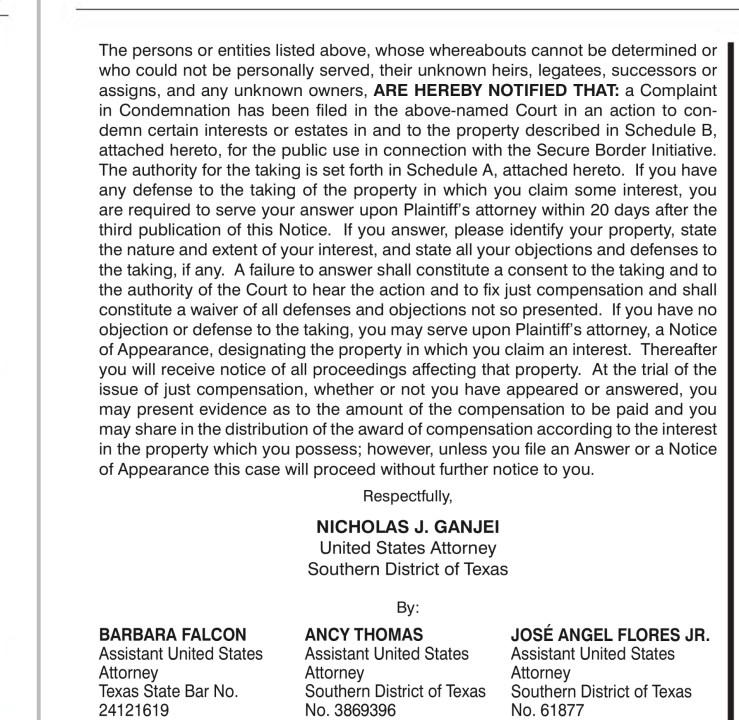 WATCH: 1st look at new border wall going up in rural Starr County, Texas