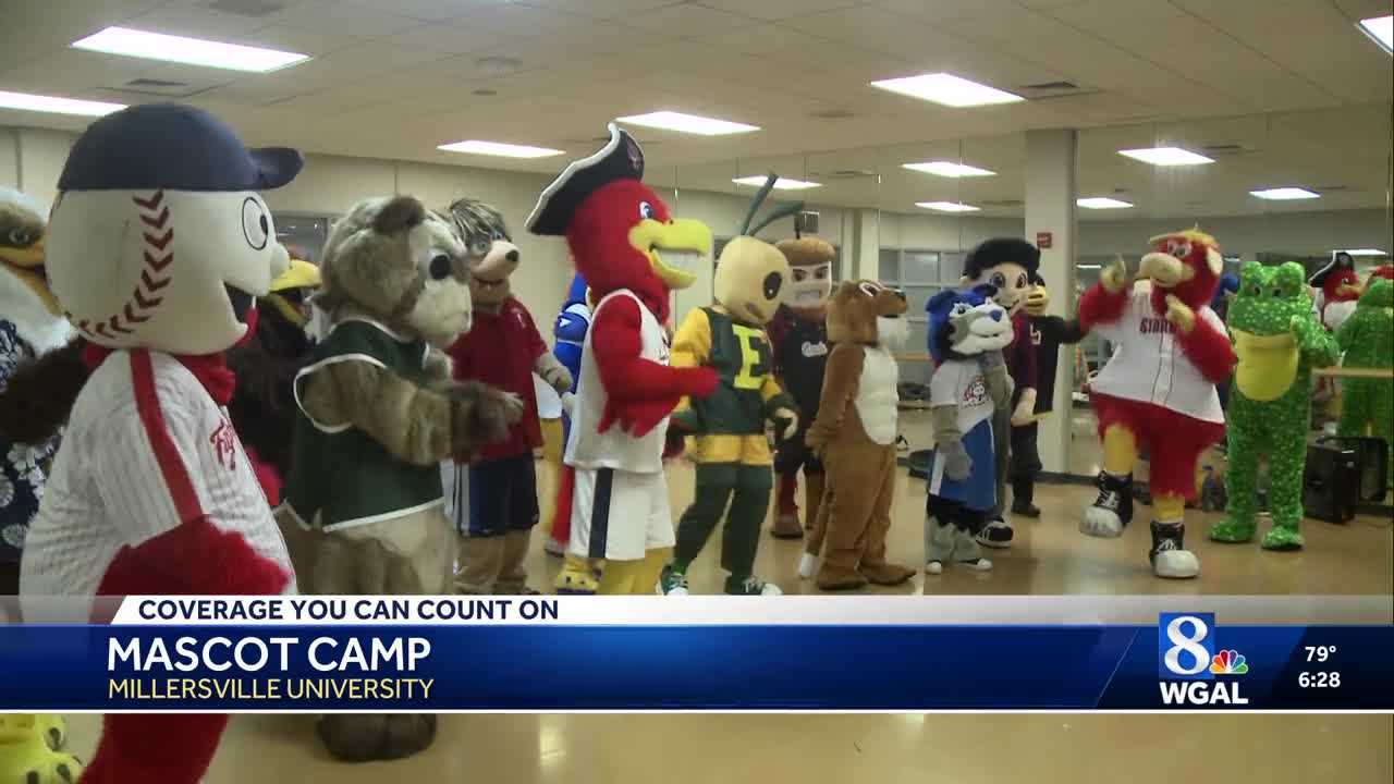 Mascots from across the country are attending camp at Millersville ...