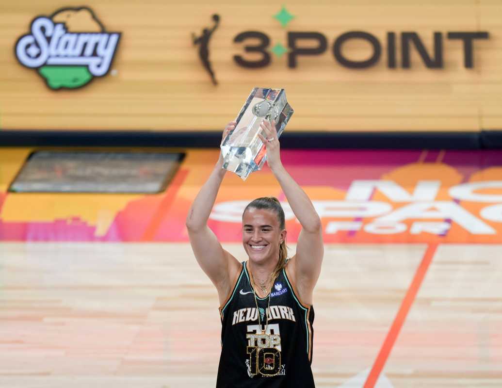 Sabrina Ionescu Declines to Keep Entire $62K Winnings from 3-Point ...