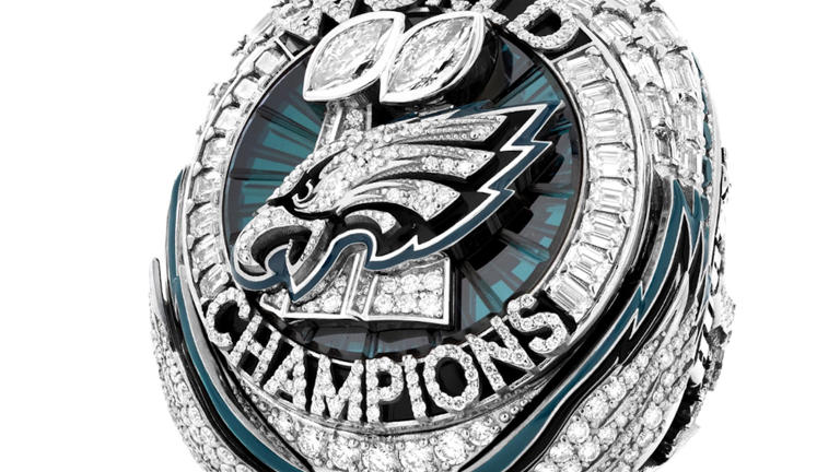 Eagles Super Bowl LIX rings (featuring pop out wings) are here!