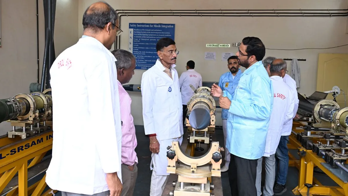 Minister reviews missile programmes at DRDO’s Hyderabad Complex