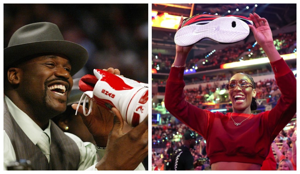 A'ja Wilson Channels Shaq's Iconic Shoe Cam Moment at WNBA All-Star ...
