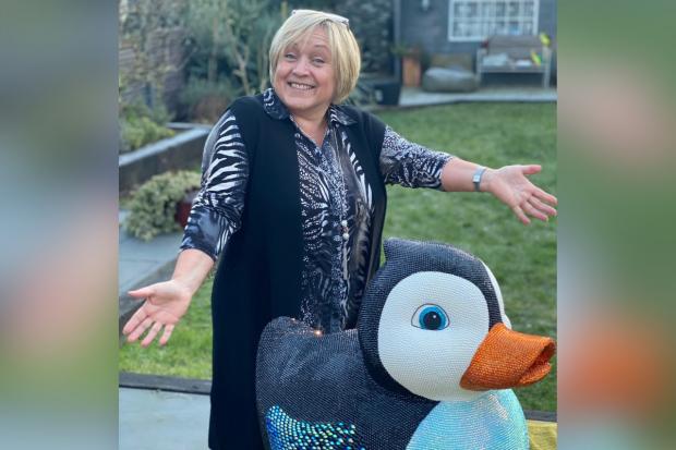 Meet the undercover duck posing as a penguin for Waddle-on-Sea trail in ...