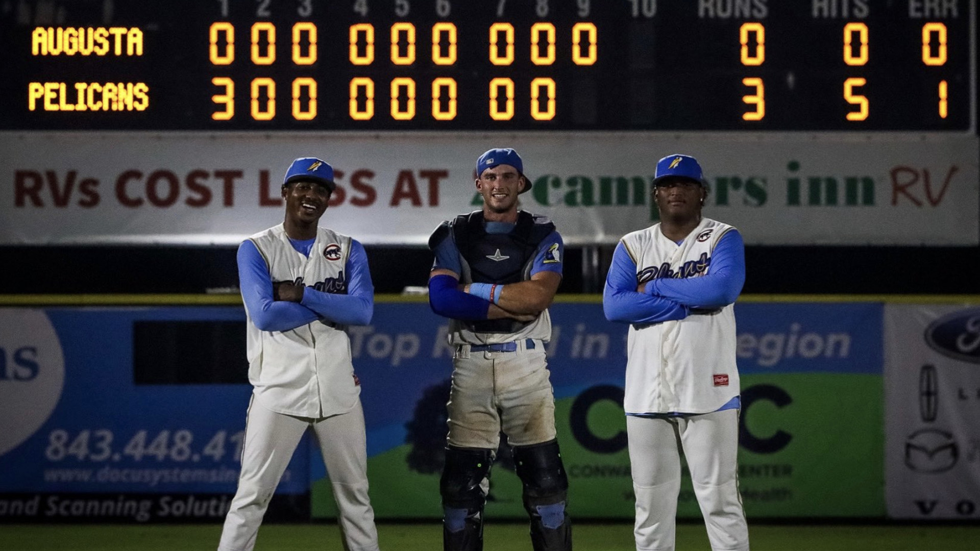 Minor League Wrap: Pelicans Florentino, Camacho combine to no-hit Augusta