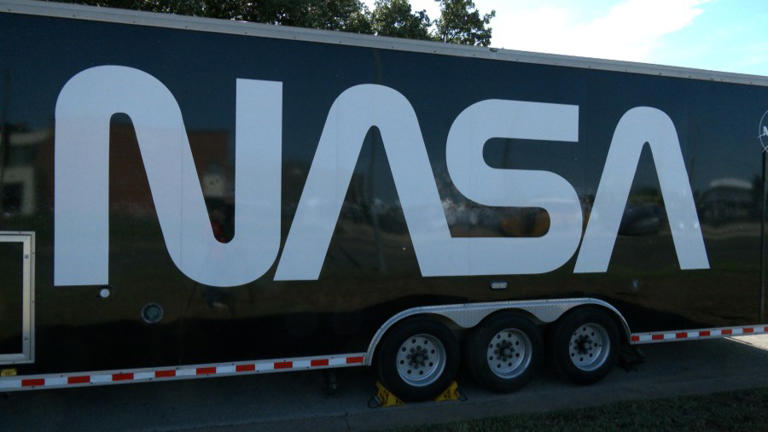 NASA mobile exhibit trailer brings moon rock to Abilene
