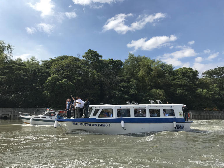 MMDA resumes Pasig River ferry ops after repairs, river trash buildup