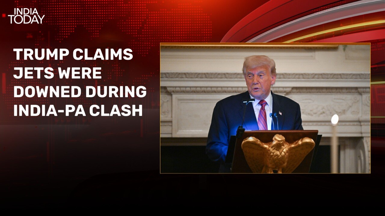Trump says 5 jets were shot down in India-Pak conflict, claims truce ...