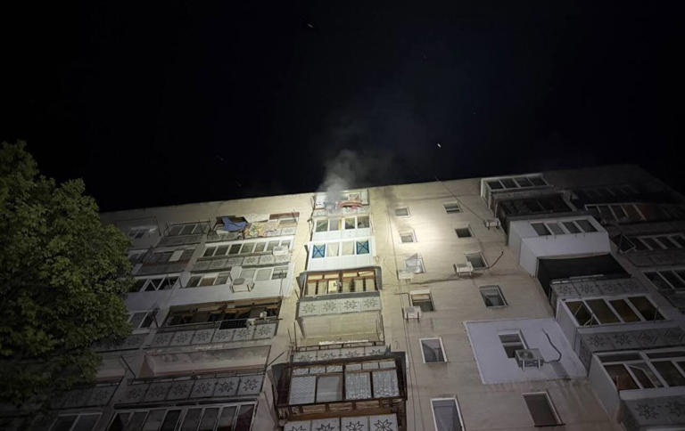 Russia strikes Ukraine's Odesa high-rise: Photos show aftermath of ...
