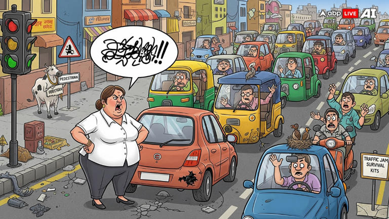 Wrong Way Wali Kia Seltos Madam Rolls Up Her Sleeves. Cops' Response To ...