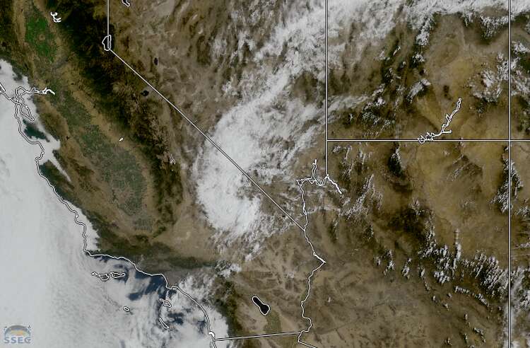 Unusual weather vortex brings thunderstorms, rain to parts of California